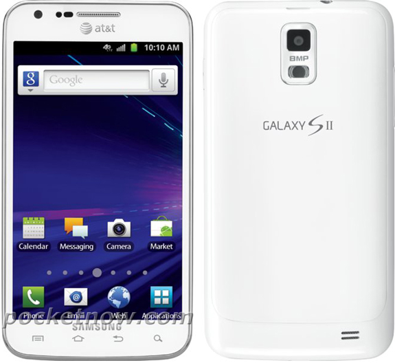 White Version Of Samsung Galaxy S II Skyrocket Coming To AT&T - Gadgetian